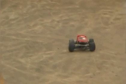 Dad catches airborne RC car (x-post from r/gifs) : DadReflexes