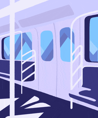 Subway Commute GIF by Jimmy Simpson - Find & Share on GIPHY