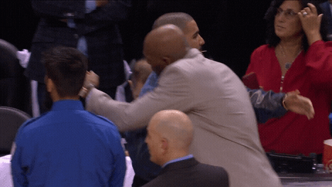 Nba Playoffs Hug GIF by NBA - Find & Share on GIPHY