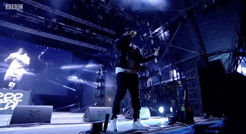 Dizzee Rascal GIF by Glastonbury Festival 2017 - Find & Share on GIPHY