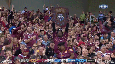 Happy Rugby League GIF by NRL - Find & Share on GIPHY