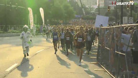 Road Race Running GIF by RunnerSpace.com - Find & Share on GIPHY
