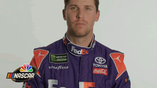 Sassy Denny Hamlin By Nascar On Nbc Find And Share On Giphy