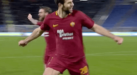 Happy Lets Go GIF by AS Roma - Find & Share on GIPHY