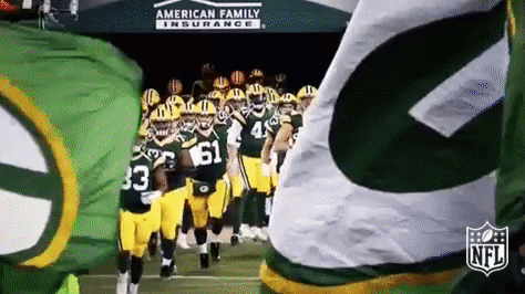 Green Bay Packers Football GIF by NFL - Find & Share on GIPHY