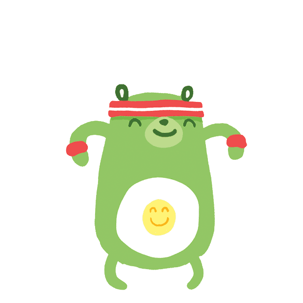 Happy Work Out Sticker by Macmillan Kids for iOS & Android | GIPHY