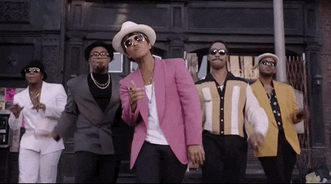 Uptown Funk Dancing GIF by Bruno Mars - Find & Share on GIPHY