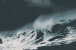 Wave Storm GIF by Evan Hilton - Find & Share on GIPHY