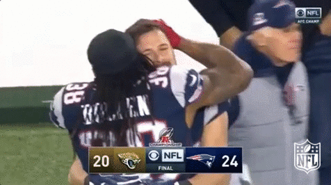 Afc Championship Hug GIF by NFL - Find & Share on GIPHY
