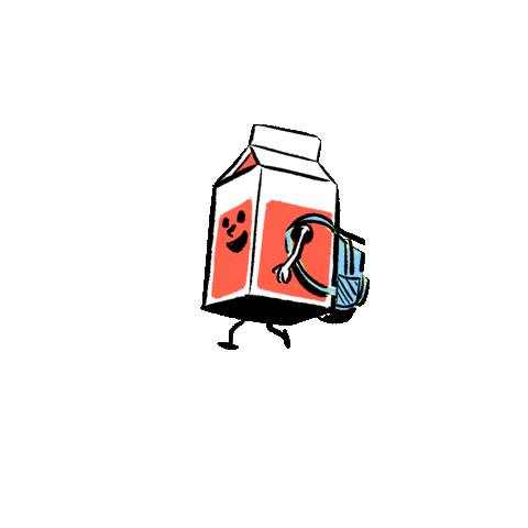 Milk Carton Animation Sticker by McCann Oslo for iOS & Android | GIPHY