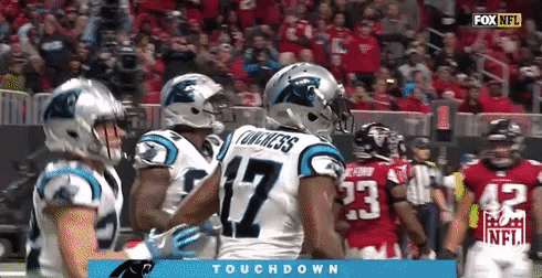 Carolina Panthers Football GIF by NFL - Find & Share on GIPHY