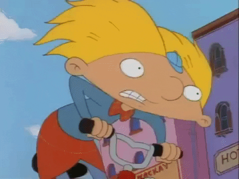 Pedaling Hey Arnold GIF - Find & Share on GIPHY