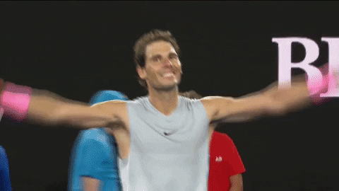 Rafael Nadal Win GIF by Australian Open - Find & Share on GIPHY
