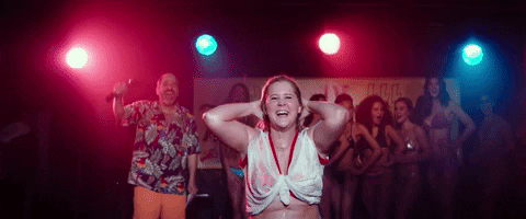 Happy Amy Schumer GIF - Find & Share on GIPHY