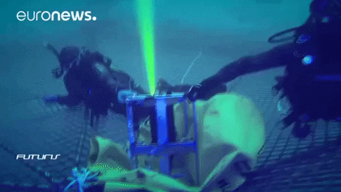Scuba Diving Underwater Camera GIF by euronews - Find & Share on GIPHY