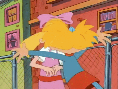 Hey Arnold Hug GIF - Find & Share on GIPHY