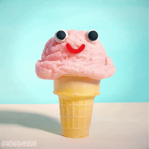 Ice Cream What GIF by Headexplodie - Find & Share on GIPHY
