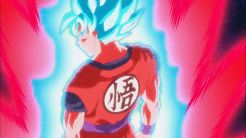 Super Saiyan Blue Goku GIFs - Find & Share on GIPHY