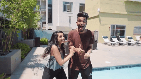 Summer Pool GIF by Much - Find & Share on GIPHY