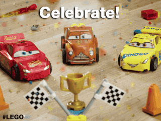 Celebrate Disney Pixar GIF by LEGO - Find & Share on GIPHY