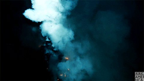 Blue Planet Volcano GIF by BBC America - Find & Share on GIPHY