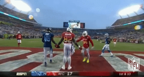 Pro Bowl Football GIF by NFL - Find & Share on GIPHY