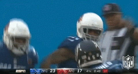 Pro Bowl Football GIF by NFL - Find & Share on GIPHY