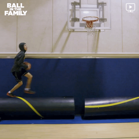 Slam Dunk Basketball GIF by Ball in the Family - Find & Share on GIPHY
