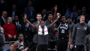 Happy Brooklyn Nets GIF by NBA - Find & Share on GIPHY