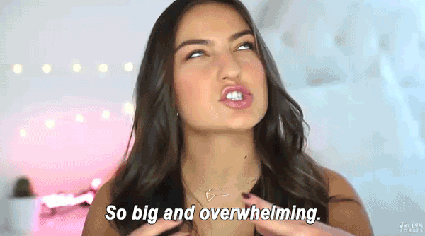 Too Much Beauty By Much Find And Share On Giphy