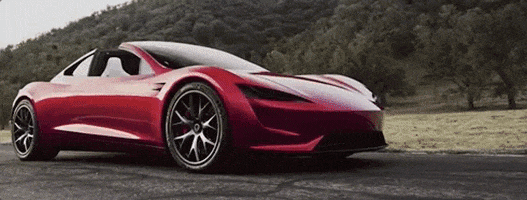 Tesla Roadster GIF by Product Hunt - Find & Share on GIPHY
