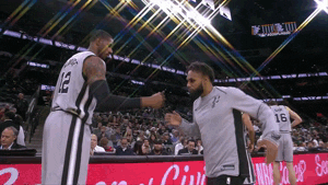 Danny Green Handshake GIF by NBA - Find & Share on GIPHY