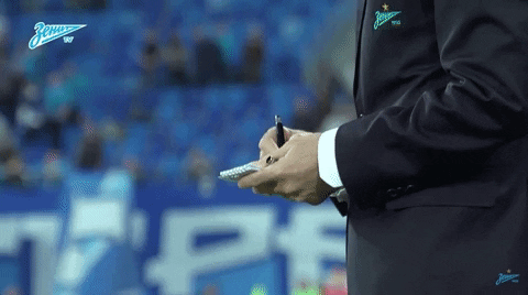 Note Handwriting GIF by Zenit Football Club - Find & Share on GIPHY