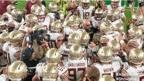 Florida State Football GIF by SHOWTIME Sports - Find & Share on GIPHY