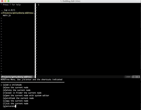 GitHub - Didericis/nerdtree-genierator-plugin