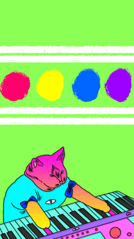 Cat Playing Piano GIFs - Get the best GIF on GIPHY