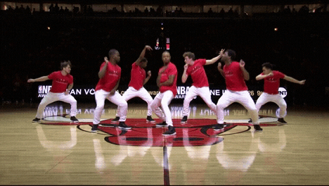 Dance Party Dancing GIF by NBA - Find & Share on GIPHY