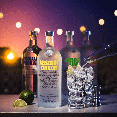 Vodka Tonic Drinks GIF by Absolut Vodka - Find & Share on GIPHY