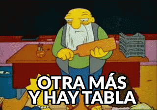 Memes Simpson Tabla