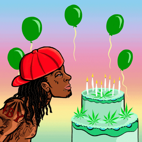 Hip Hop Birthday GIF by YoMeryl - Find & Share on GIPHY
