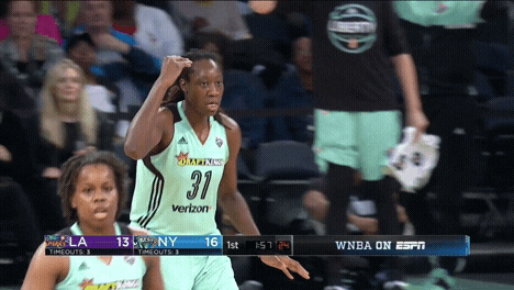 New York Liberty Basketball GIF by WNBA - Find & Share on GIPHY