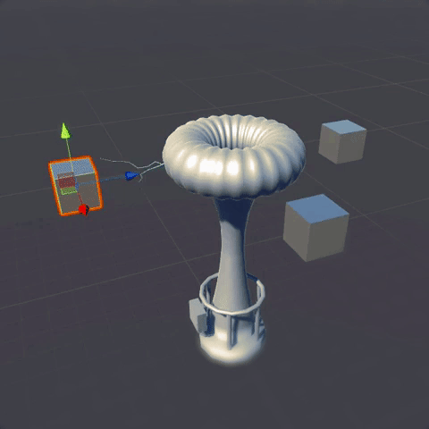 The basic logic for our upcoming game's Tesla coil puzzle is working ...