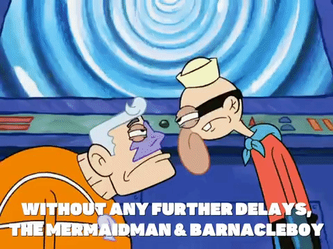 Season 8 Mermaid Man Begins GIF by SpongeBob SquarePants - Find & Share ...