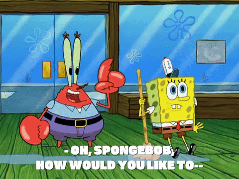 Season 8 Barnacle Face GIF by SpongeBob SquarePants - Find & Share on GIPHY
