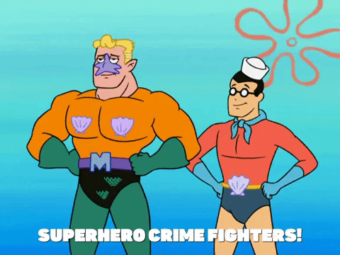 Season 8 Mermaid Man Begins GIF by SpongeBob SquarePants - Find & Share ...