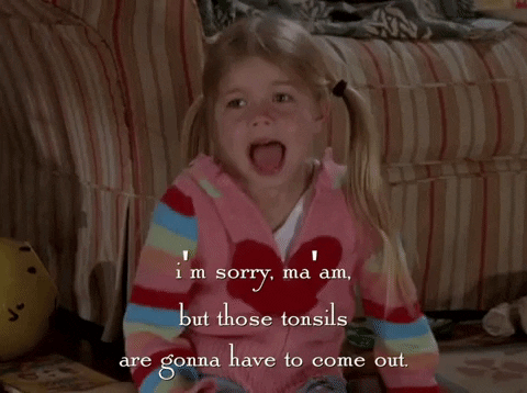 Tonsillitis GIFs - Get the best GIF on GIPHY