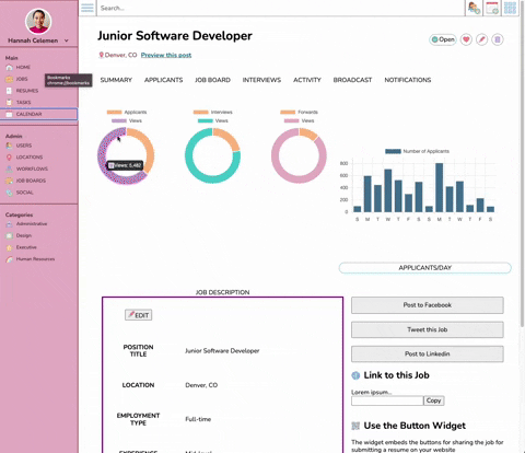GitHub - ohClaire/job-board