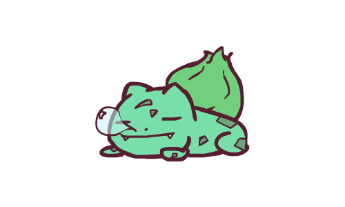 Bulbasaur Sticker for iOS & Android | GIPHY