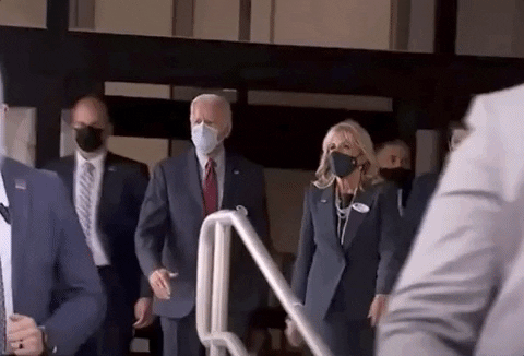 Waving Joe Biden GIF by Election 2020 - Find & Share on GIPHY