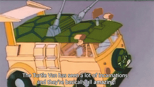 Teenage Mutant Ninja Turtles Cars GIF by Channel Frederator - Find ...
